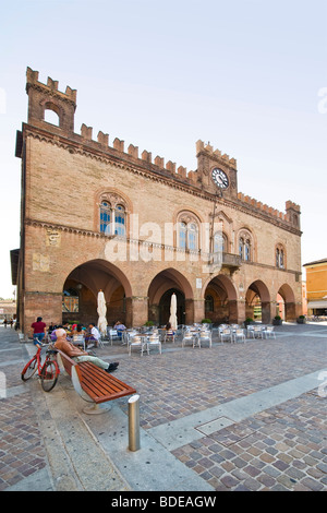 Town Hall and Town Square, Fidenza, Emilia Romagna, Italy - Town Hall ...