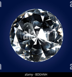 Diamond on dark color background Stock Photo - Alamy