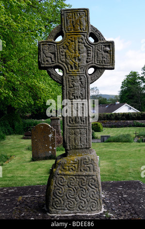 castledermot high cross county kildare ireland Stock Photo - Alamy