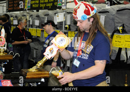 A freshly pulled pint of the Champion beer 'Ruby Mild" at The 2009 ...
