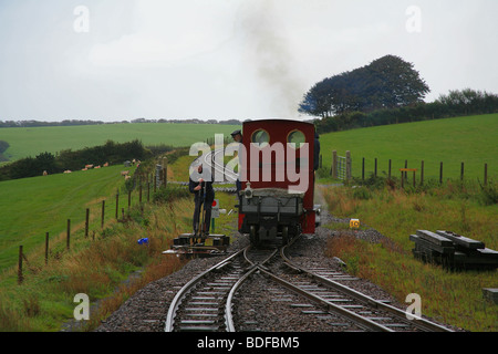 Exmoor Steam Railway, Exmoor National Park, Devon, England, United ...