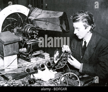 John Logie Baird, Scottish inventor Stock Photo - Alamy