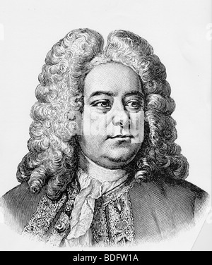 George Frederick Handel (1685-1759) German-English composer born in ...