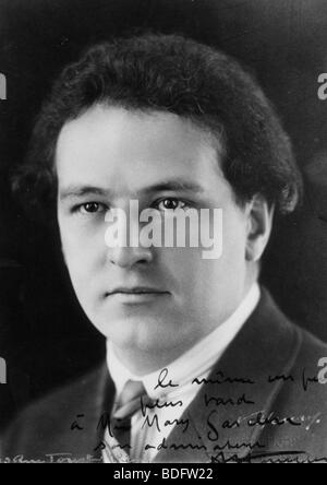 ARTHUR HONEGGER (1892-1955) Swiss composer, about 1930 Stock Photo - Alamy