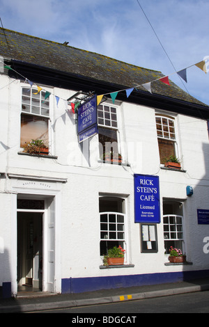 Celebrity chef Rick Stein's restaurant in Padstow, North Cornwall ...
