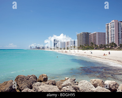Miami Beach, sands of Miami, South Beach Miami Stock Photo - Alamy
