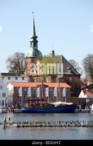 Townscape of Kappeln, Germany Stock Photo: 25566106 - Alamy