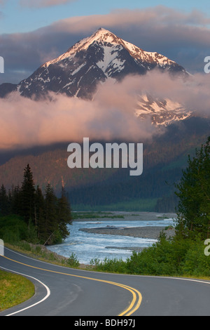 Exit Glacier; Resurrection River; Kenai Mountains; Kenai Fjords ...
