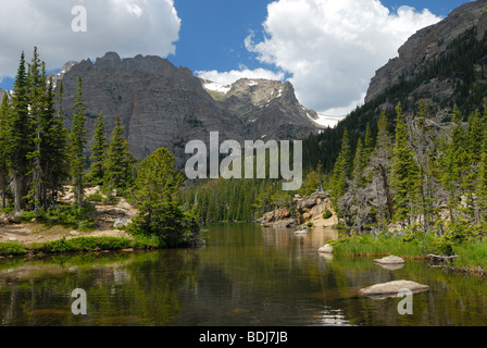 The Loch Lake, Rocky Mountains, Colorado, USA Stock Photo - Alamy
