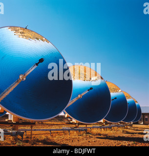 Alternative energy with solar collectors Stock Photo - Alamy