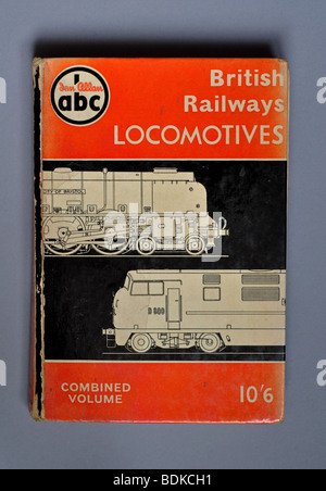 Ian Allan train spotting book (1961/1962) with spotted locomotives ...