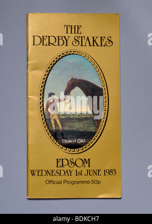 The Epsom Derby Stock Photo - Alamy