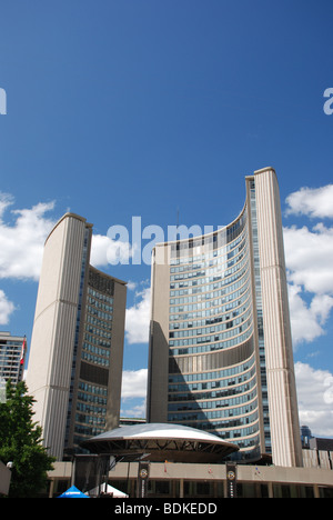 City Hall Toronto downtown curved architecture building Stock Photo - Alamy