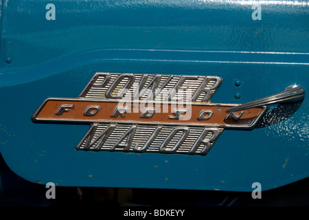Fordson Power Major tractor badge Stock Photo - Alamy