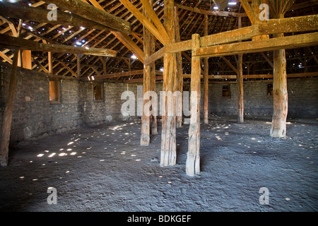 Pete French Historical Round Barn Oregon Stock Photo - Alamy