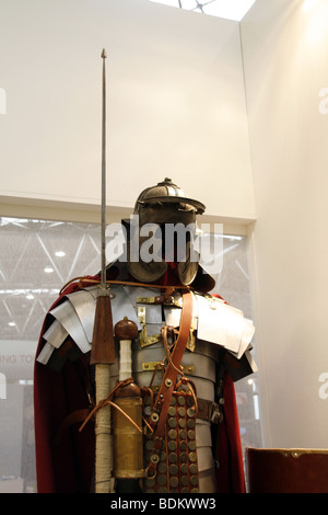 ancient roman army uniform at exhibition Stock Photo: 25640238 - Alamy