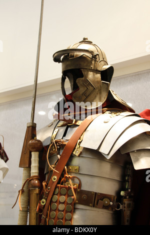 ancient roman army uniform at exhibition Stock Photo - Alamy