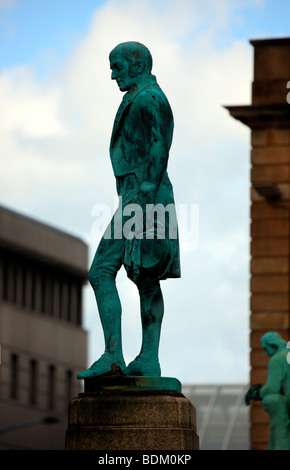 Statue of Robert Tannahill, the poet, in Paisley Renfrewshire, Scotland ...