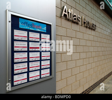 Office Angels Recruitment Consultants Stock Photo - Alamy