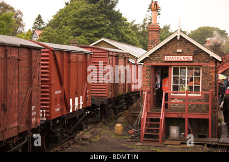 Signal Box at Goathland, North York Moors, North Yorkshire, United ...