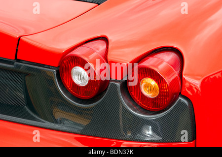 Rear detail of Ferrari 430 Scuderia Stock Photo - Alamy