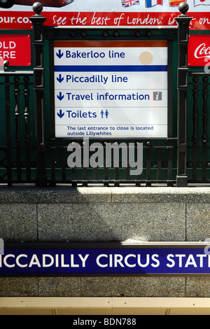 Signboard for London Underground station Stock Photo - Alamy