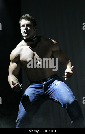 Las Vegas Chippendales perform at Edinburgh Fringe 2009 Dancer: Alex ...