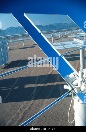 Solar farm at Solar One in Mojave Desert, CA Stock Photo - Alamy