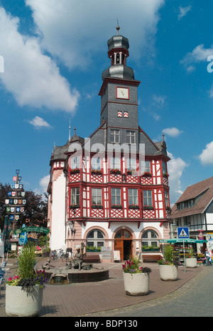 town hall lorsch Stock Photo - Alamy