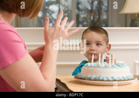 Adult Learning Sign Language For Deaf Disabled Stock Photo - Alamy