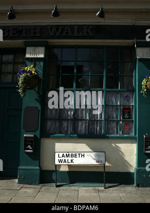 Lambeth Walk street sign, Lambeth, London, UK Stock Photo - Alamy