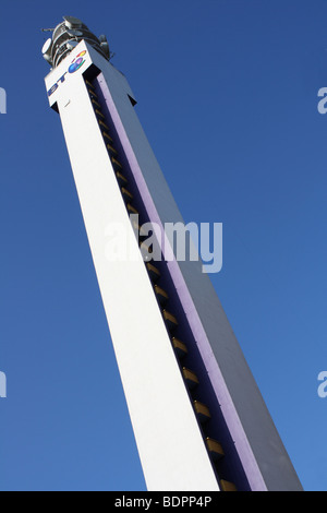 The BT telecommunications tower radio mast on Croker Hill Sutton Common ...