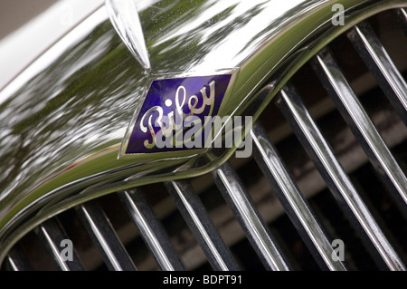 Riley Logo / Badge - Classic Car Stock Photo - Alamy