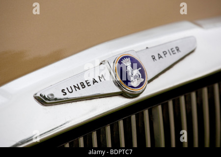 Sunbeam Rapier car badge Stock Photo - Alamy