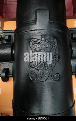 Cannon on HMS Victory Stock Photo - Alamy