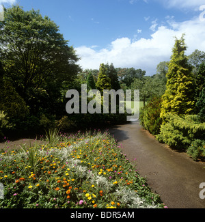 UK, England, Manchester, Didsbury, Fletcher Moss Botanical Garden Stock ...