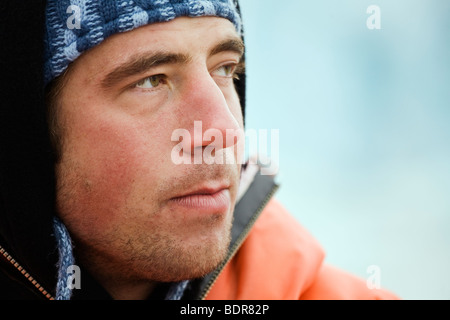 Portrait of a man in Svalbard, Norway Stock Photo - Alamy