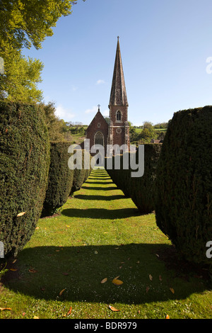 St Peter`s church Clearwell Forest of Dean West Gloucestershire England ...