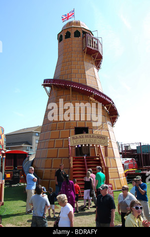 fairground funfair ride moving fast fair lights Night colours of the ...