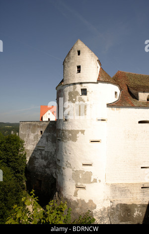A detail view from the Wildenstein castle- Baden-Wuerttemberg, Germany ...