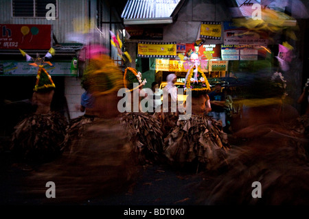 Flagellant penitents in Infanta, Quezon during Holy Week Stock Photo ...