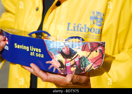 RNLI Fundraising Flag Day Stock Photo - Alamy