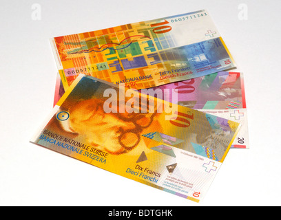 Swiss Franc Bank Notes Stock Photo - Alamy