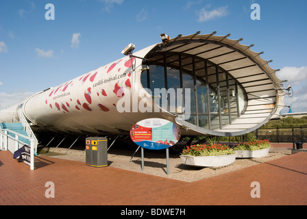 Cardiff Bay Visitor Centre "The Tube" Wales Stock Photo: 26199667 - Alamy