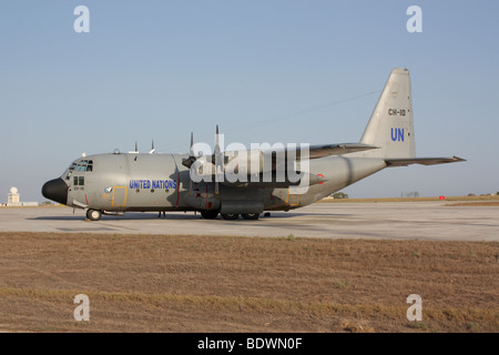 UN united nations aircraft hercules turboprop africa relief support ...
