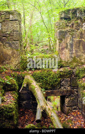 Old tin mine workings in Cornwall, England, UK Stock Photo - Alamy