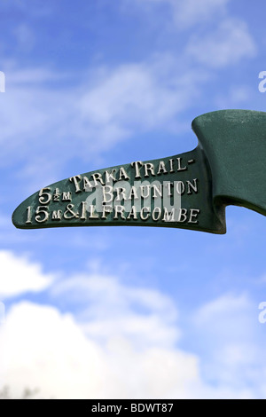 National cycle network marker number 3831 Stock Photo - Alamy