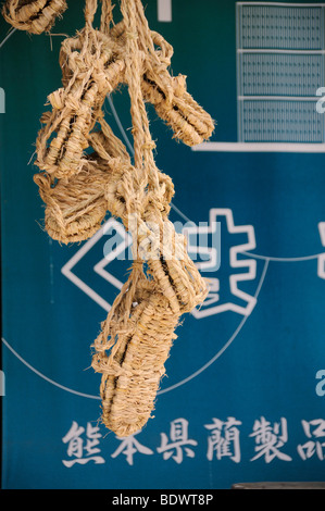 Kyoto, Japan. Waraji or traditional straw sandals, for sale at the ...