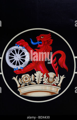 British Railways symbol on locomotive Stock Photo: 41452014 - Alamy