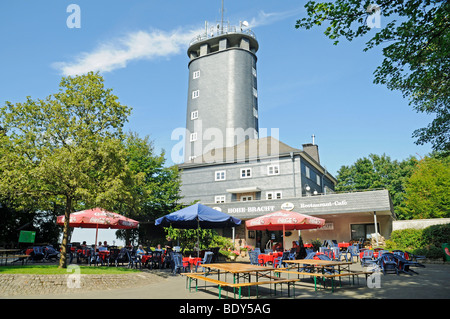 Place of excursions, look-out tower, restaurant, Hohe Bracht ...